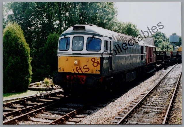 TRAIN PHOTOGRAPH OF Diesel Electric Locomotive 33508 at Alton 2007 ...