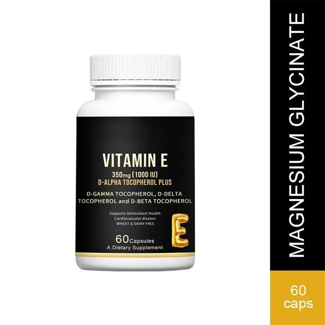 VITAMIN E CAPSULES 350mg - Supports Skin, Hair, Immune & Eye Health, Anti-aging £8.99 - PicClick UK