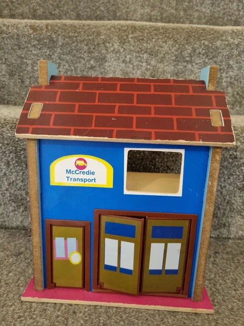 BALAMORY EDIE MCCREDIE Wooden Garage House McCredie Transport Cbeebies ...