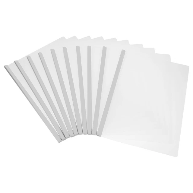 10 PCS PRESENTATION Folder Document Organizer Clear File Folders Resume ...