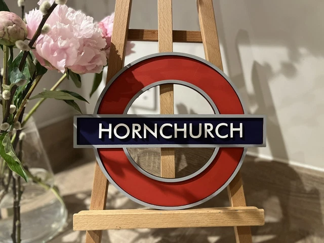 LONDON UNDERGROUND TUBE sign mdf handpainted any name £60.00 - PicClick UK