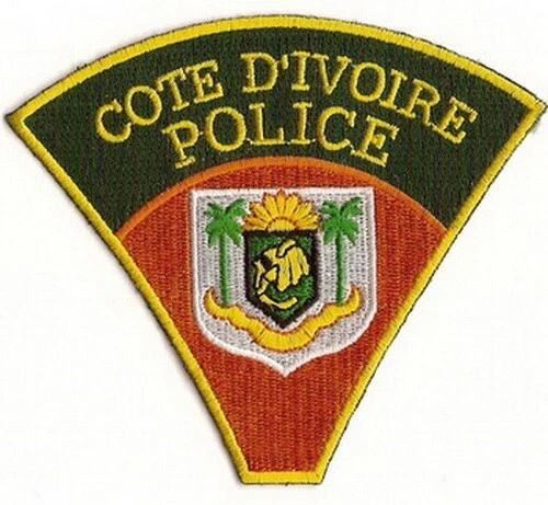 IVORY COAST POLICE Patch Parche Policia de Costa de Marfil Ecusson Polizei EUR 3,50 - PicClick FR