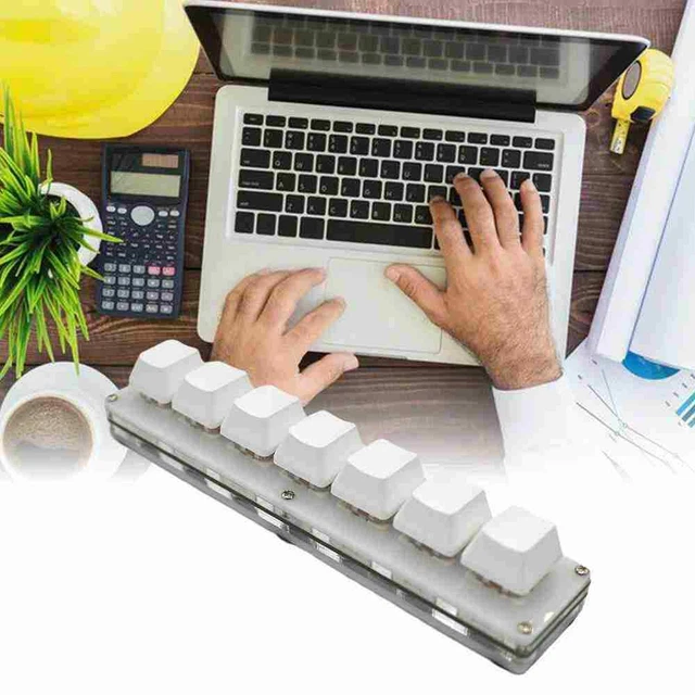 TASTIERA MECCANICA CON Programmazione Macro USB e Tasti Programmabili ...