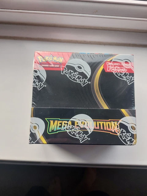 POKEMON TCG MEGA Evolution Enhanced Booster Box 36 Packs + 1 normal ...