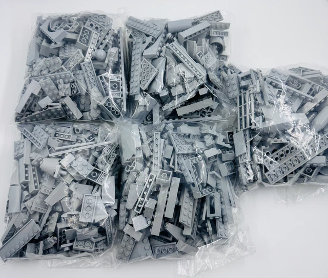 LEGO BÜNDEL/RESTPOSTEN 250G Steine Teile Teile Hänge Einzel Flats ...