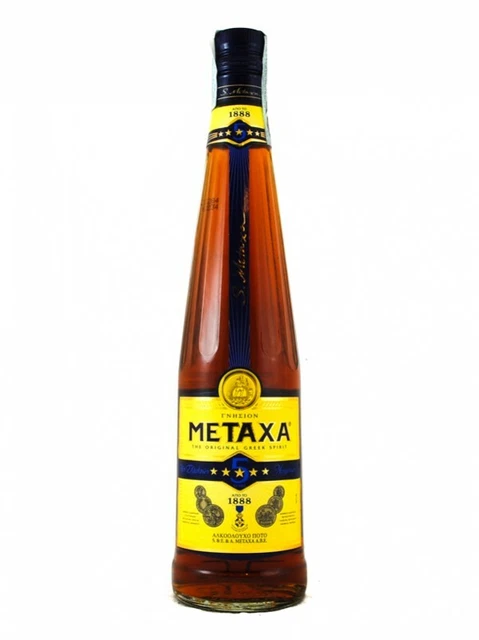 METAXA 5 STELLE BRANDY GRECO 70 CL Spyros Metaxas HE ORIGINAL GREEK ...
