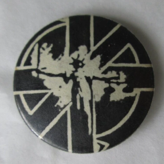 CRASS SCALES OF Justice Vintage Early 80s Pin Button Badge Anarcho Punk ...