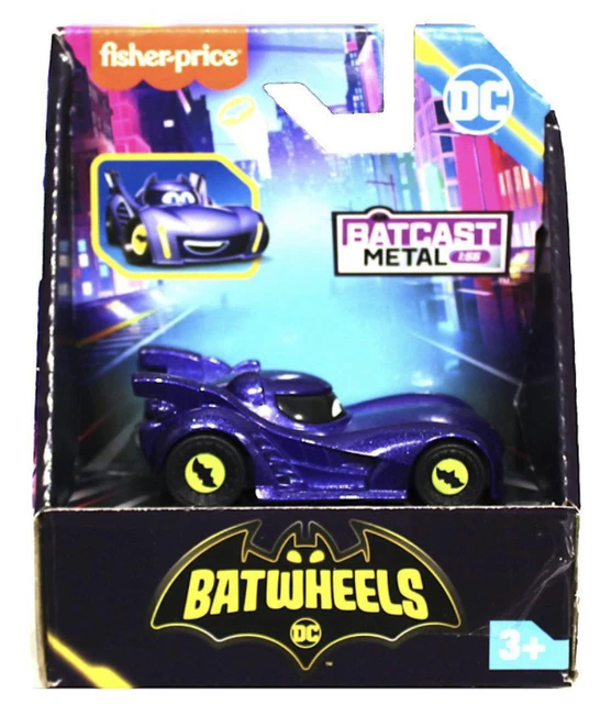 DISNEY FISHER-PRICE DC Batwheels Bam The Batmobile Voiture Miniature ...