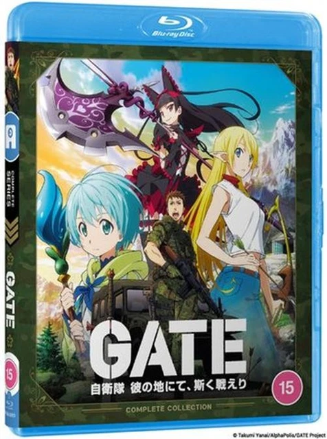 GATE COMPLETE COLLECTION Anime Blu-ray Bluray Boxset 3 Disc Box Set £ ...