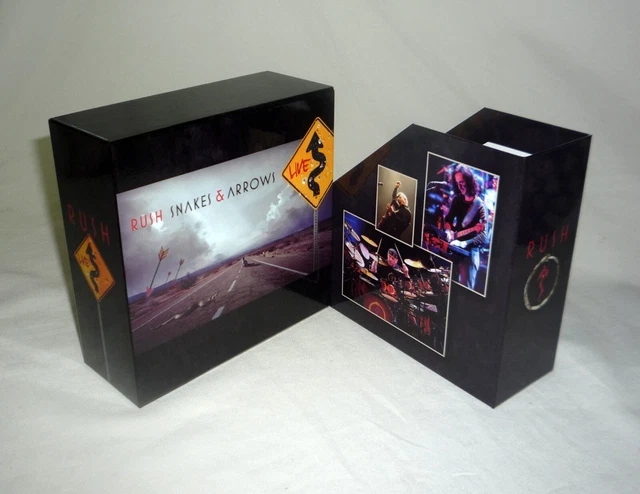 RUSH-SNAKES AND ARROWS Live empty box for Japan mini lp,Jewelcase cd ...