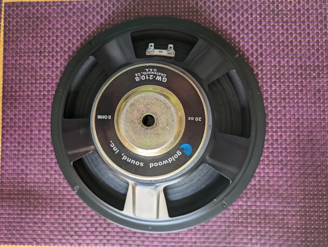 GOLDWOOD SOUND GW-210/8 OEM 10" Woofer 220 Watts 8ohm Replacement ...