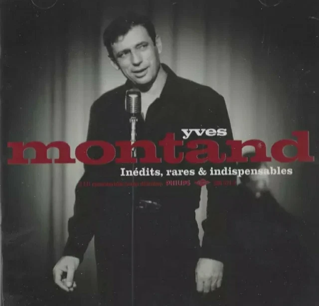 YVES MONTAND - INÉDITS, RARES, INDISPENSABLES - DOUBLE CD - 38 titres ...