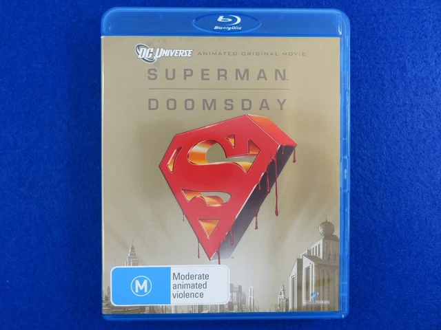 SUPERMAN DOOMSDAY ANIMATED Original Movie - Blu Ray - Fast Postage !! £ ...