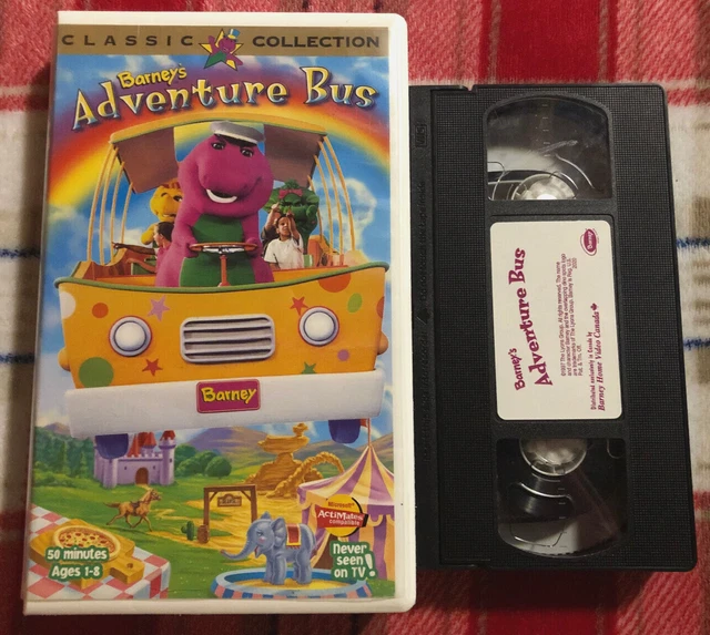 BARNEY'S ADVENTURE BUS [1997] {Classic Collection} | Canadian Clamshell ...