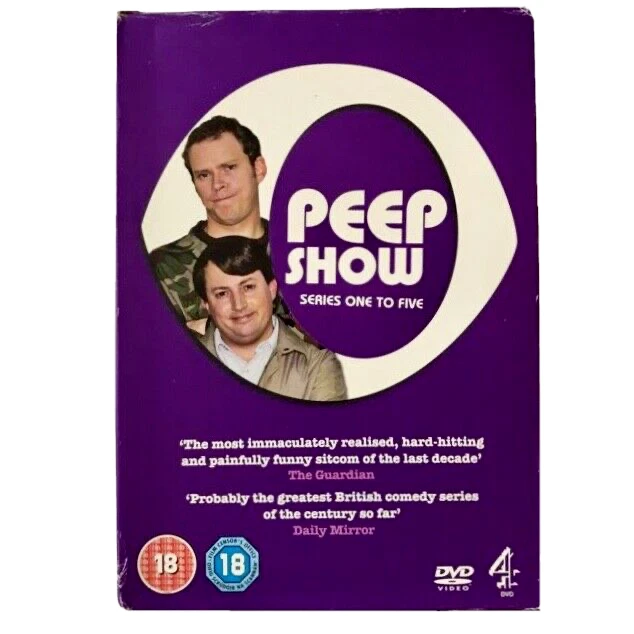 SEALED PEEP SHOW Series 1-5 Complete Box Set DVD Robert Webb, David ...