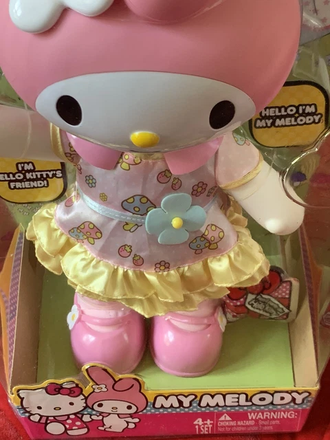 New Rare Sanrio Large My Melody Hello Kitty Cute Friend Blip Poseable 7730