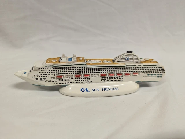 PRINCESS CRUISES SUN Princess Resin Cruise Ship Model *Read* £37.72 ...