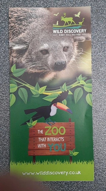 WILD DISCOVERY RIBBY Hall Village Promo Flyer - The Zoo that interacts ...