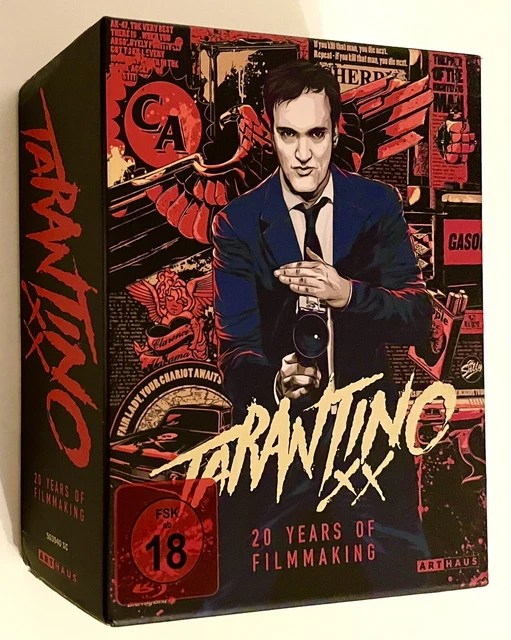TARANTINO XX - 20 Years Of Filmmaking - 9-Disc Uncut Oop Blu-Ray Box ...