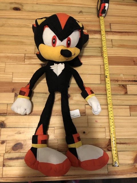 SONIC THE HEDGEHOG 21” SHADOW plush SEGA Kellytoy 2009 Used $95.00 ...