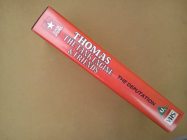 THOMAS THE TANK Engine & Friends The DEPUTATION Video VHS 1986 56min 10 ...