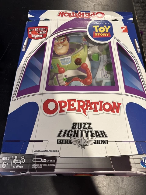 DISNEY PIXAR TOY Story Buzz Lightyear Operation Board Game £25.00 ...
