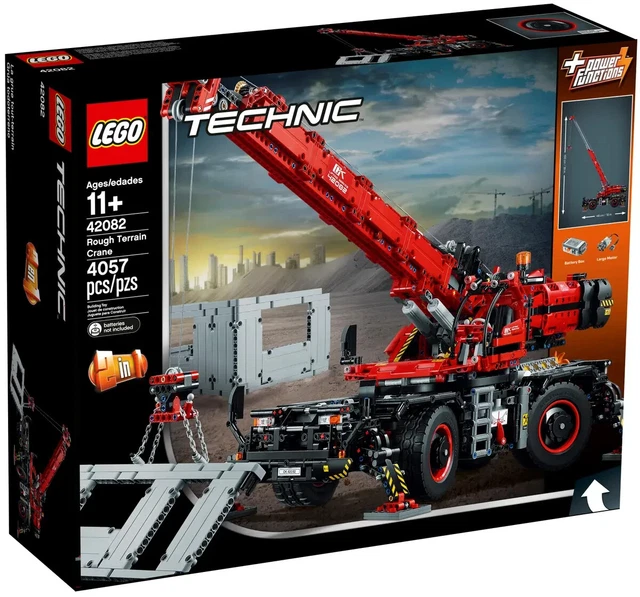 LEGO TECHNIC ROUGH Terrain Crane 42082 Rare Retired Set! BNISB. Charity ...