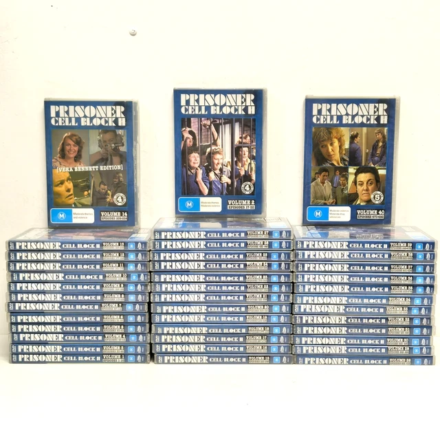PRISONER CELL BLOCK H Complete Series DVD SET Volumes 1-40 Region 0 PAL ...