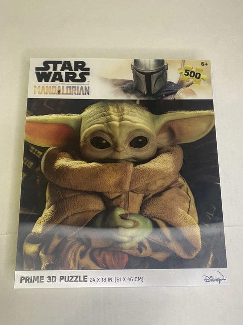 DISNEY STAR WARS The Mandalorian Grogu Prime 3D Jigsaw Puzzle 500 ...