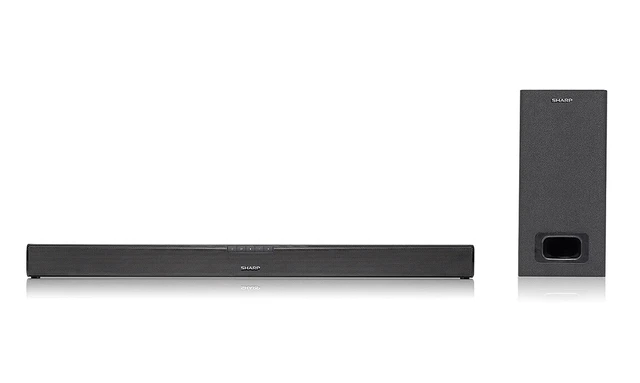 SHARP HT-SBW110 180W Bluetooth Sound Bar Wired Subwoofer Black £71.99 - PicClick UK