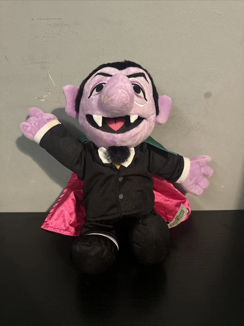 SESAME STREET COUNT Von Count Dracula Plush Soft Toy 14” £25.99 ...