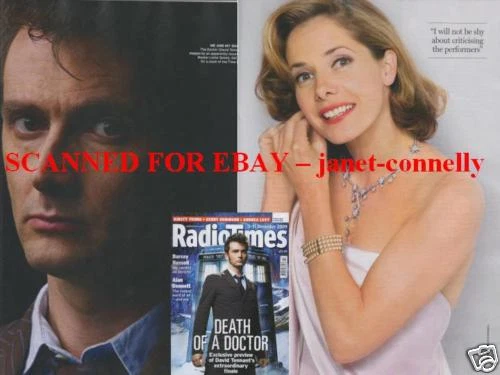 DAVID TENNANT KIRSTY Young DARCEY BUSSELL Alan Bennett Radio Times Mag ...