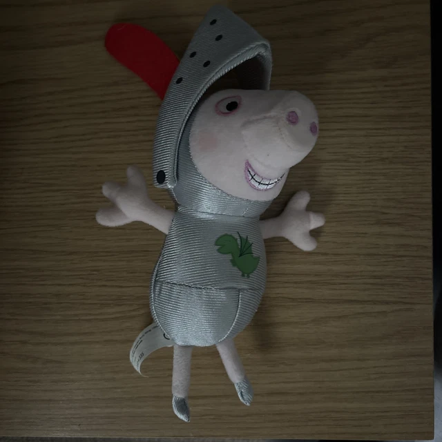 PEPPA PIG GEORGE Knight Armour Talking Plush Soft Toy Character Options ...