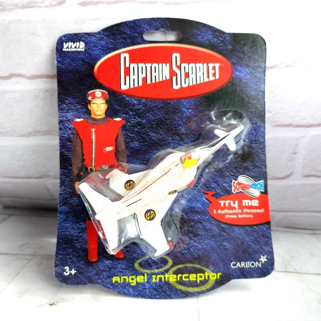 CAPTAIN SCARLET ANGEL Interceptor - Vivid Imaginations 2001 - New On ...