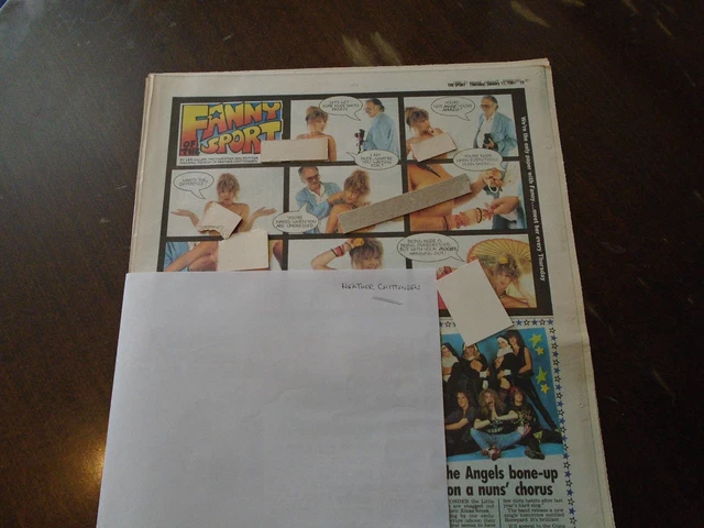 7 X SPORT Girl - Heather Chittenden - 1991 - The Sport Clipping ...