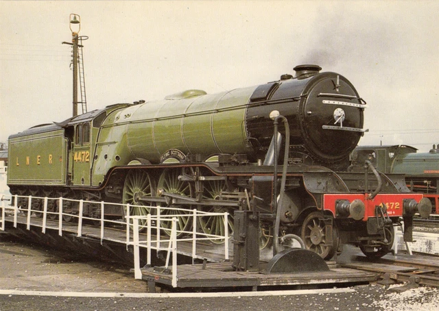 TRAIN LOCOMOTIVE LNER Class A3 Pacific Postcard £3.00 - PicClick UK