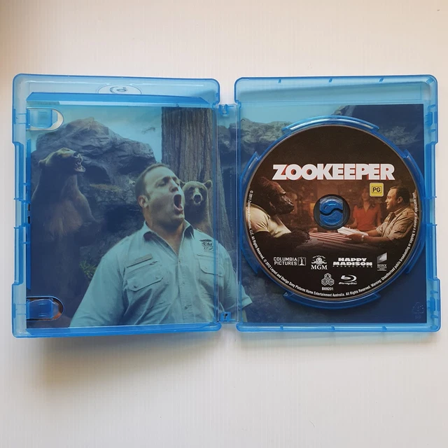 ZOOKEEPER BLU-RAY 2012 Comedy, Kevin James, Region Free, VGC - Free ...