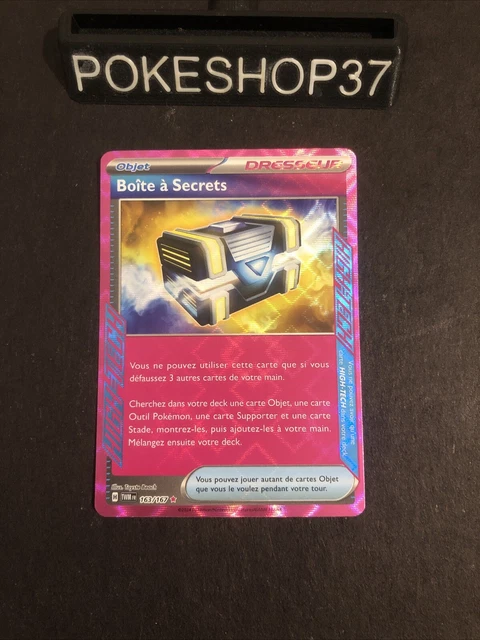 CARTE POKÉMON BOITE a Secrets 163/167 EV06 Mascarade Crépusculaire TWM FR EUR 5,50 - PicClick FR