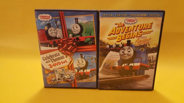 THOMAS AND FRIENDS CELEBRATE WITH THOMAS (DVD 2012, 3-Disc Set ...