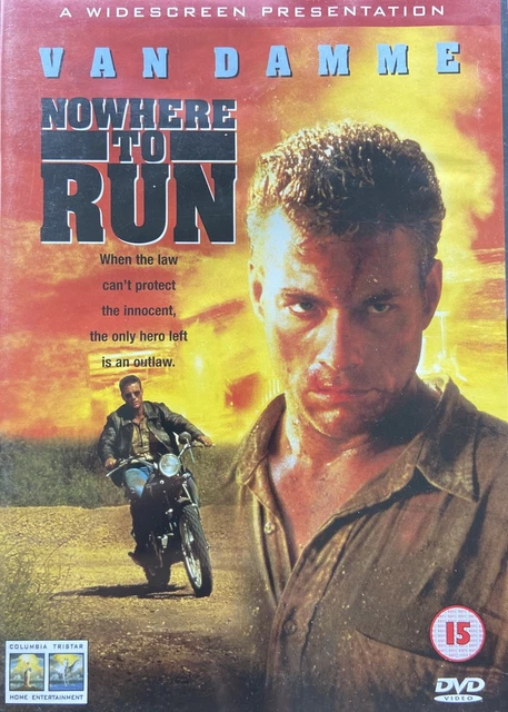 NOWHERE TO RUN DVD Jean-Claude Van Damme 1999 £6.75 - PicClick UK