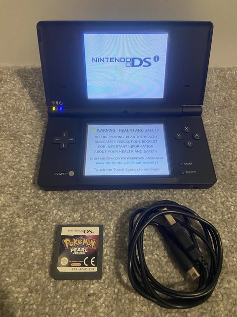 NINTENDO DSI BLACK Console comes with Pokémon Pearl Charger cable ...
