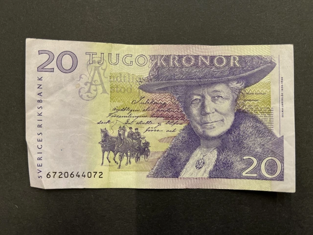 SWEDEN 20 KRONOR Banknote Set (10) LOT: 1101-005 £0.99 - PicClick UK