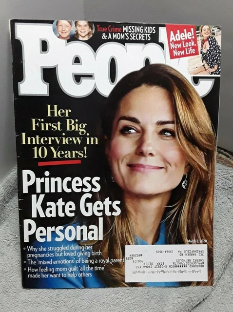 PEOPLE MAGAZINE - March 2 2020 - Princess Kate £3.90 - PicClick UK