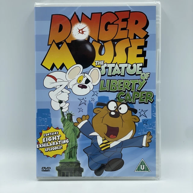 DANGER MOUSE [DVD] The Statue Of Liberty Caper • 8 Episodes • Region ...