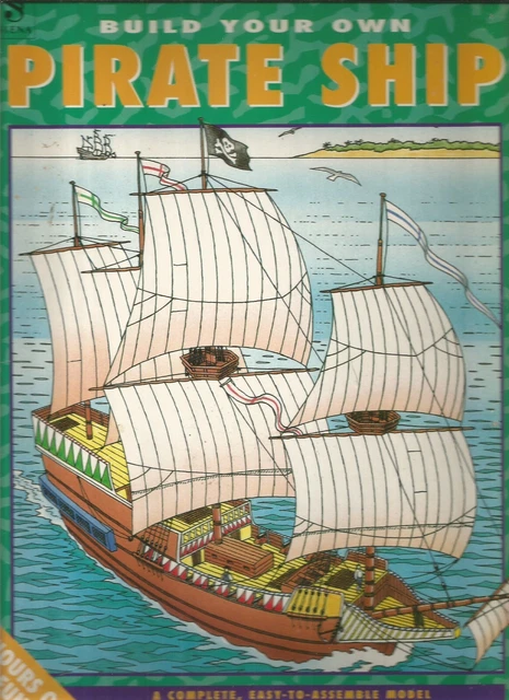 BUILD YOUR OWN Pirate Ship by Pat Doyle (Kit, 1998) $20.00 - PicClick AU