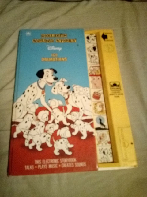 DISNEY'S 101 DALMATIONS Golden Sound Story (Sounds Work) (No Batteries ...