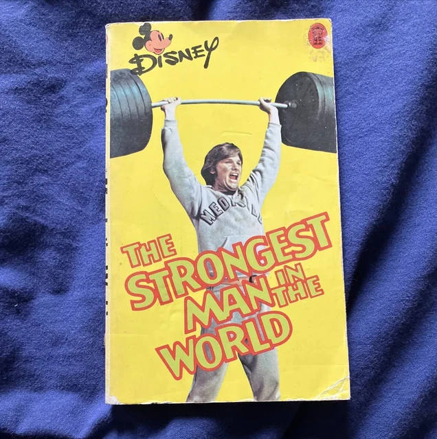 WALT DISNEY’S STRONGEST Man In The World Kurt Russell book novelisation ...