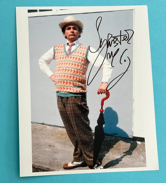 SYLVESTER MCCOY - Doctor Who - signed, original Autogramm !!! EUR 39,90 ...