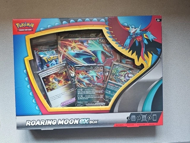 POKÉMON TCG: ROARING Moon ex Collection Box New & Sealed £16.00 ...