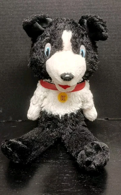 AWANA CUBBIES BORDER Collie Dog Full Body Plush Hand Puppet Katie ...